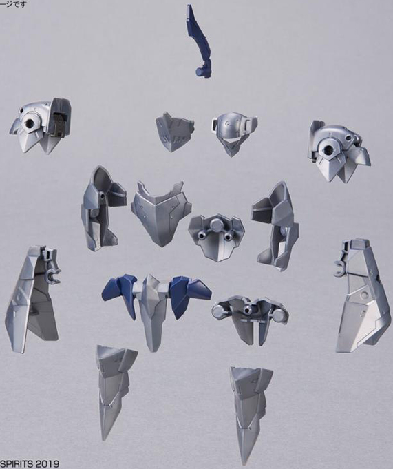 EXM-A9K Spinatio Knight Type 1/144 Scale Model Kit | 30 Minutes ...