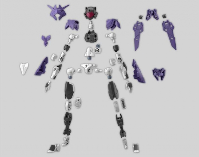 EXM-E7F Spinatia Fencer Type 1/144 Scale Model Kit | 30 Minutes ...