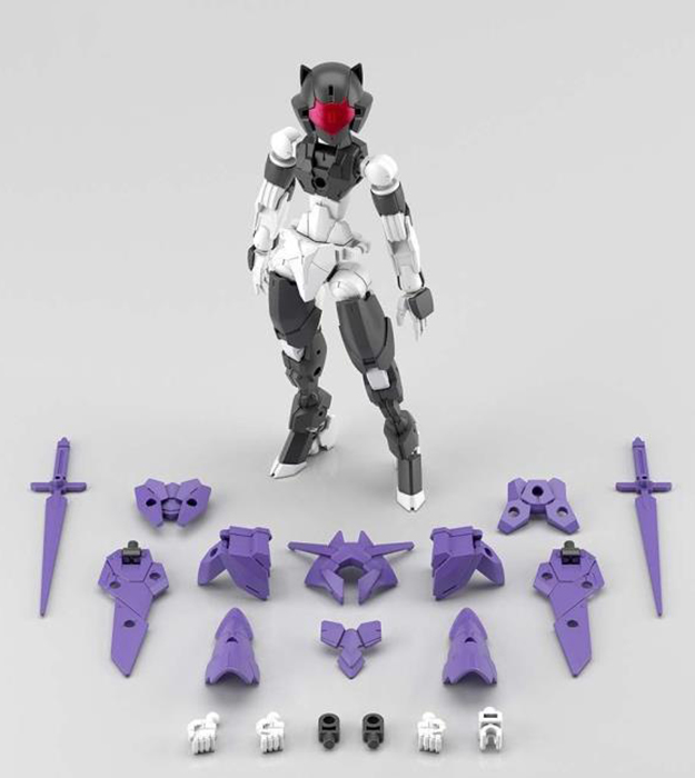 EXM-E7F Spinatia Fencer Type 1/144 Scale Model Kit | 30 Minutes ...