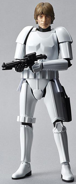 Luke Skywalker Stormtrooper 1/12 Scale Model Kit | Star Wars: Episode ...
