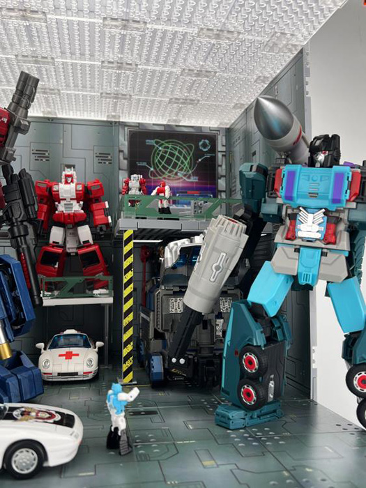 Sci-Fi 07 Hangar Diorama Set | FEXT Hobby FEXT System