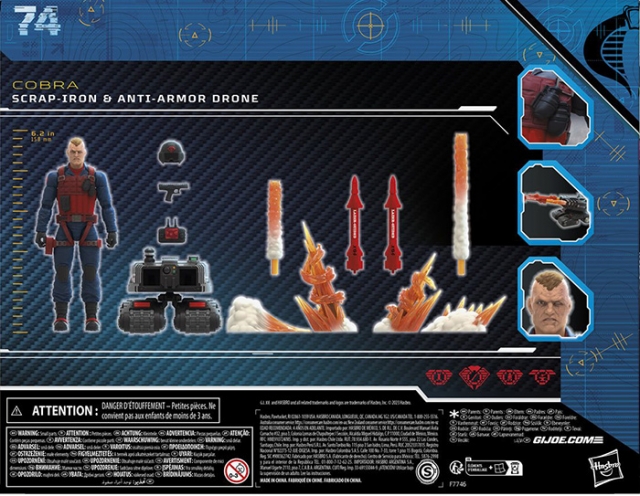 Scrap-Iron and Anti-Armor Drone Set 6-Inch Scale | G.I. Joe Classified ...