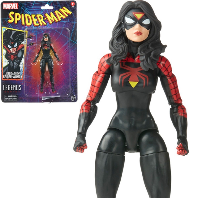 Spider-Woman Jessica Drew 6-Inch Scale | Marvel Legends Retro ...