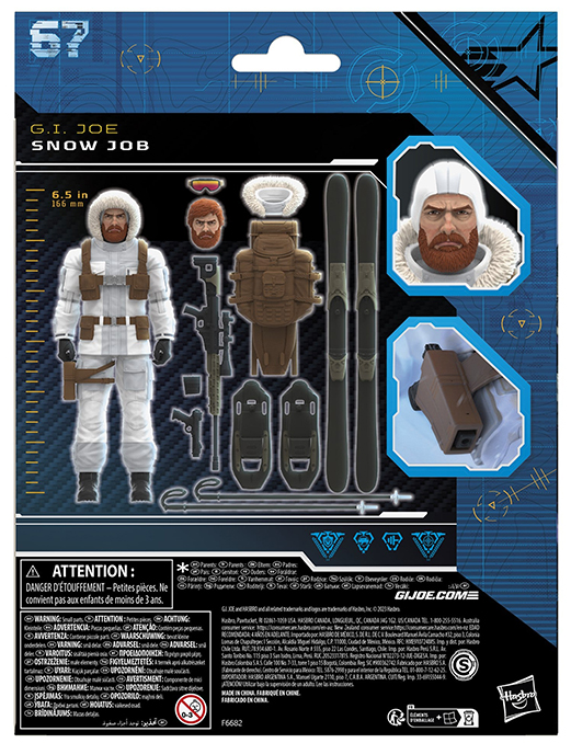 Snow Job 6-Inch Scale | G.I. Joe Classified Series