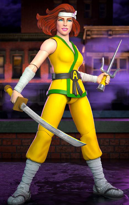 Ninja April 7-inch Scale | Teenage Mutant Ninja Turtles Ultimates | Super7