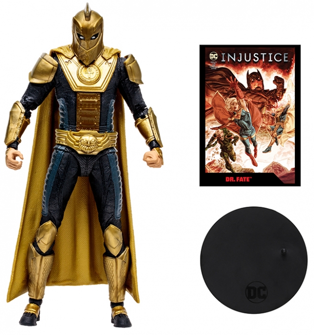 Dr. Fate 7-inch Scale with Injustice 2 Comic Book | Page Punchers | McFarlane Toys