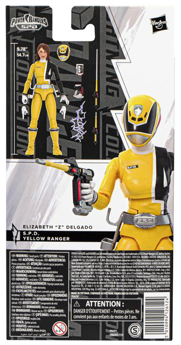 Yellow Ranger 6-inch Scale Lightning Collection | Power Rangers S.P.D ...
