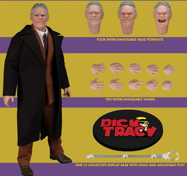 Pruneface One:12 Collective | Dick Tracy | Mezco Toyz