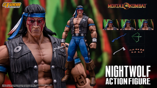 Nightwolf 1:12 Scale | Mortal Kombat | Storm Collectibles