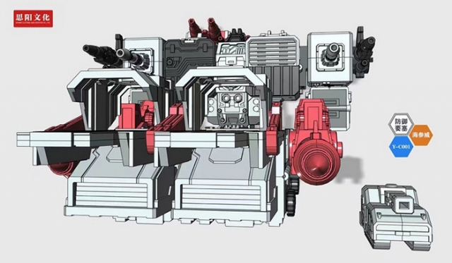 Y-C001 Vladivostok Defense Fortress Legends Class | Siyang Culture ...