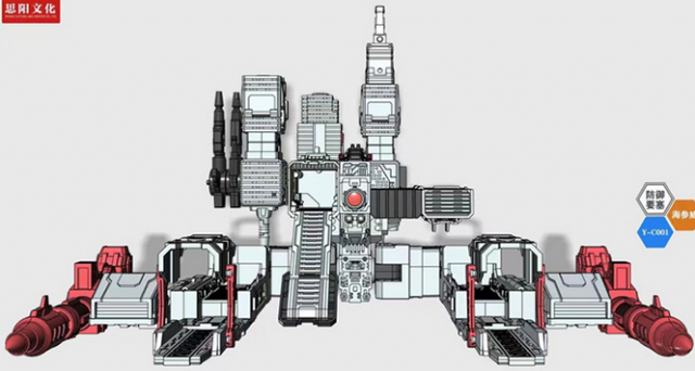 Y-C001 Vladivostok Defense Fortress Legends Class | Siyang Culture ...