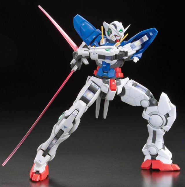 GN-001 Gundam Exia Real Grade 1/144 Scale Model Kit | Mobile Suit ...