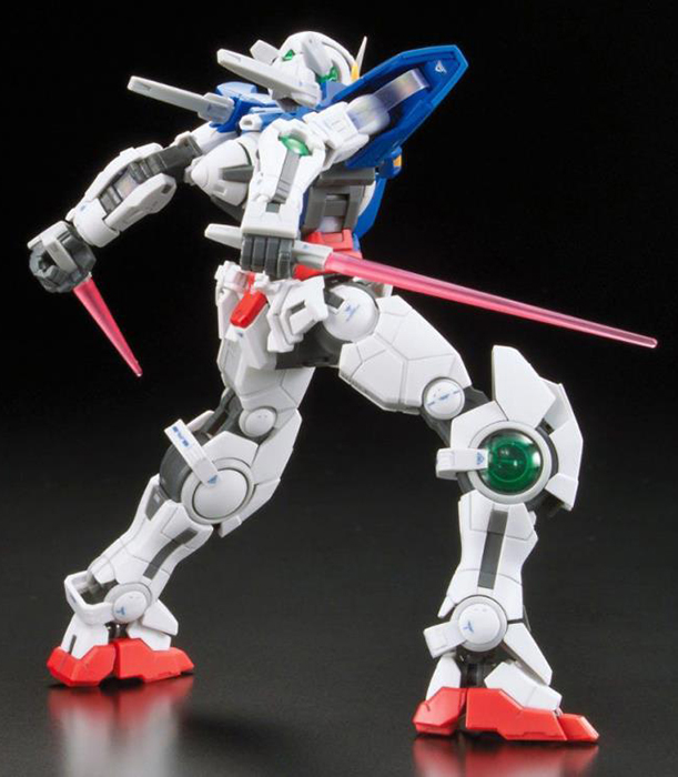 GN-001 Gundam Exia Real Grade 1/144 Scale Model Kit | Mobile Suit ...