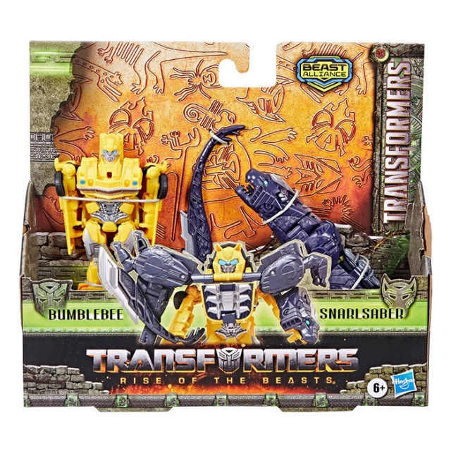 Bumblebee and Snarlsaber Beast Combiner 2-Pack | Rise of the Beasts ...