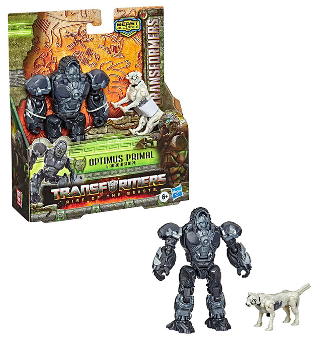 Optimus Primal and Arrowstripe Beast Weaponizer 2-Pack | Beast Alliance ...