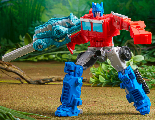 Optimus Prime and Chainclaw Beast Weaponizer 2-Pack | Beast Alliance ...