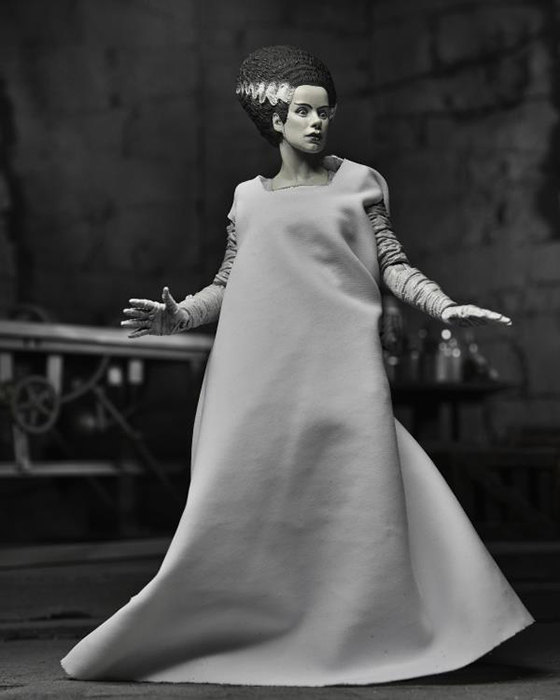 Bride Of Frankenstein Black And White Version 7 Inch Scale Bride Of 6965