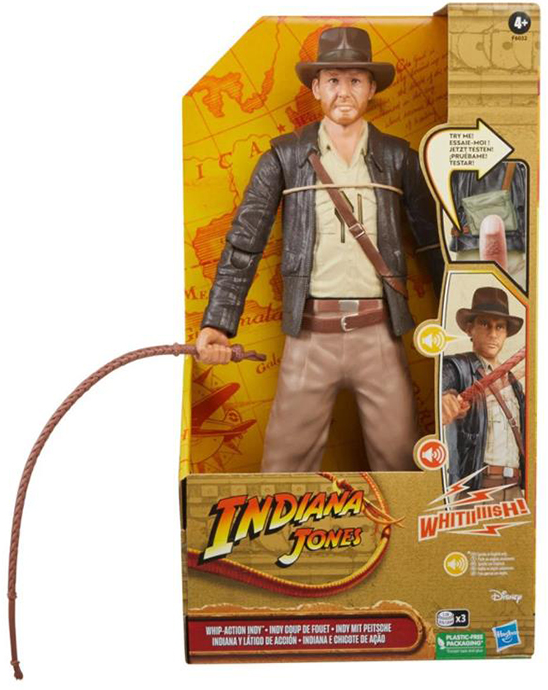 Indiana Jones 12-Inch Scale | Indiana Jones Whip-Action