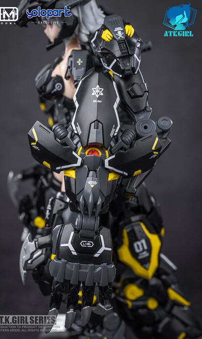 Fenrir Stealth Version 1/12 Scale Model Kit | A.T.K. Girl | E-Model