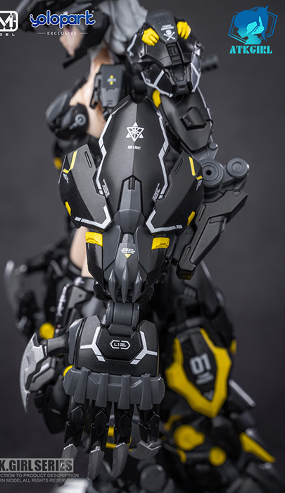 Fenrir Stealth Version 1/12 Scale Model Kit | A.T.K. Girl | E-Model