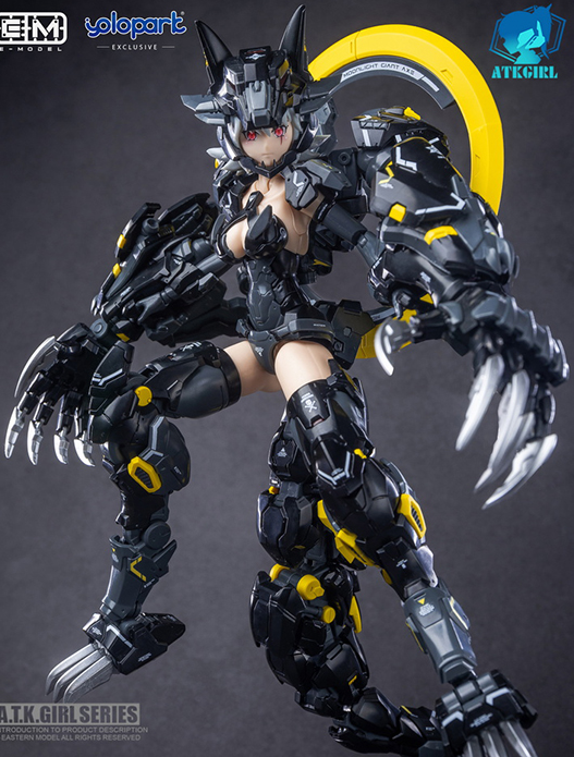 Fenrir Stealth Version 1/12 Scale Model Kit | A.T.K. Girl | E-Model