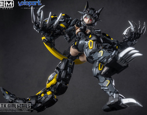 Fenrir Stealth Version 1/12 Scale Model Kit | A.T.K. Girl | E-Model