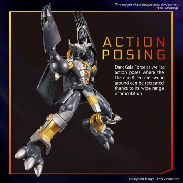 Black WarGreymon Model Kit Figure-rise Standard | Digimon Adventure 02 ...