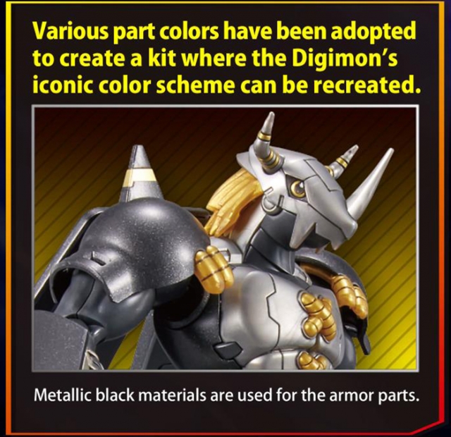 Black WarGreymon Model Kit Figure-rise Standard | Digimon Adventure 02 ...