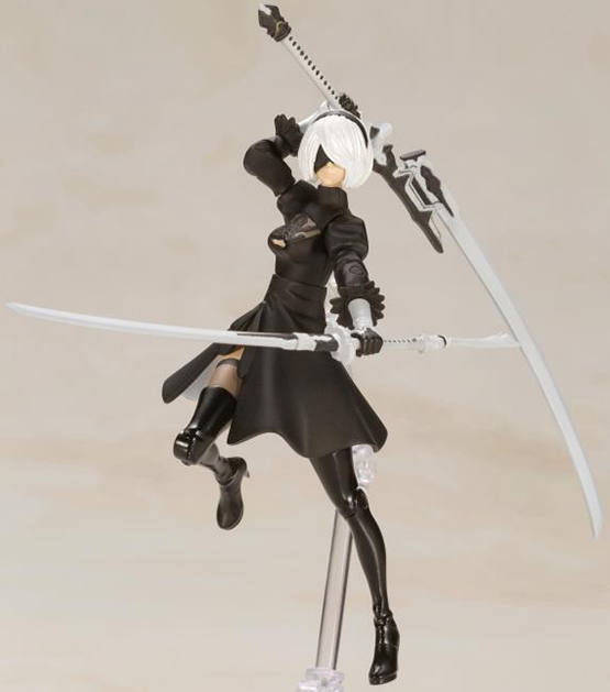 2B and 9S Two-Pack Plastic Model Kit | NieR: Automata | Square Enix