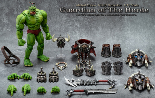 No.02 Berserker Guardian of The Horde 1/10 Scale | World of Warcraft ...