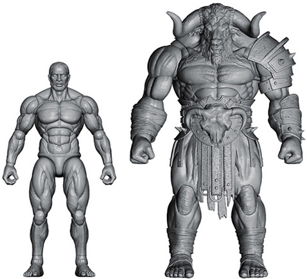 014 Kasos 1/12 Scale Combatants | Fight For Glory | XesRay Studio