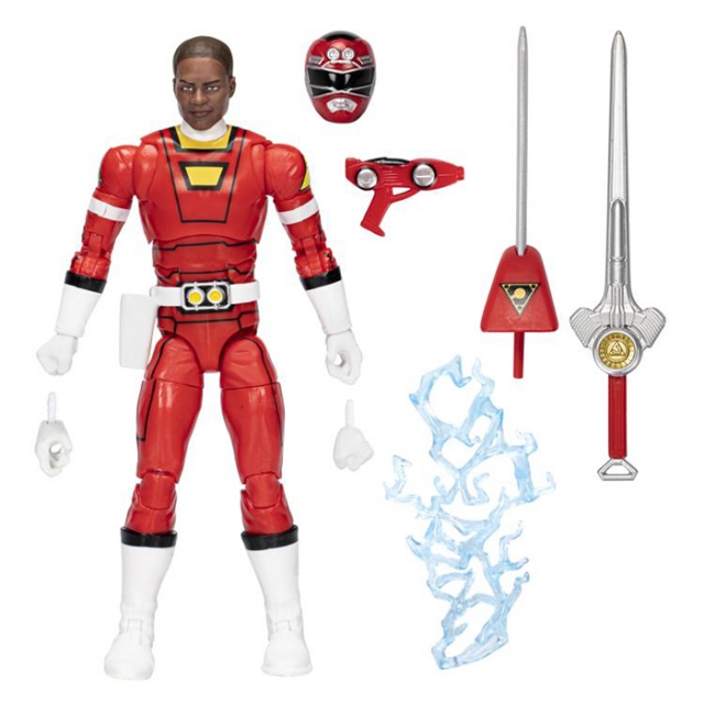 Red Ranger 6-inch Scale Lightning Collection | Power Rangers Turbo | Hasbro