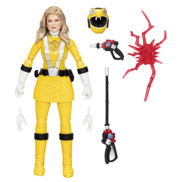Yellow Ranger 6-inch Scale Lightning Collection | Power Rangers RPM ...