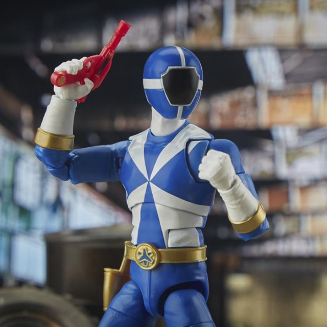 Blue Ranger 6-inch Scale Lightning Collection | Power Rangers Lightspeed Rescue | Hasbro