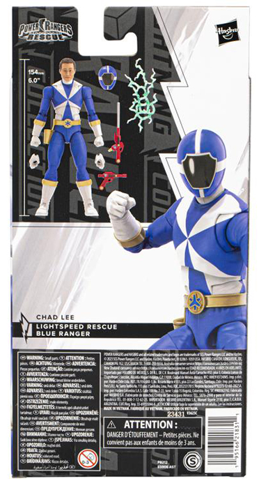 Blue Ranger 6-inch Scale Lightning Collection | Power Rangers ...