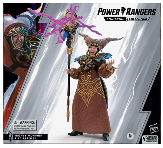 Rita Repulsa Deluxe 6-inch Scale Lightning Collection | Mighty Morphin ...