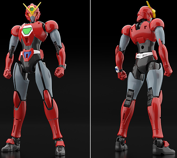 Hyper Red Jack Armor Model Kit MODEROID | Armored Police Metal Jack ...