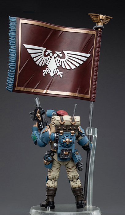 Astra Militarum Tempestus Scions Command Squad 55th Kappic Eagles Banner Bearer | JoyToy ...
