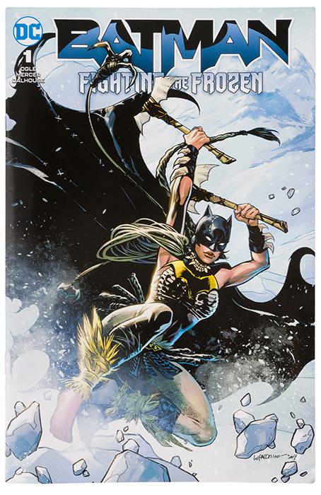 Batgirl 7-inch Scale with Batman Fighting the Frozen Comic Book | Page ...
