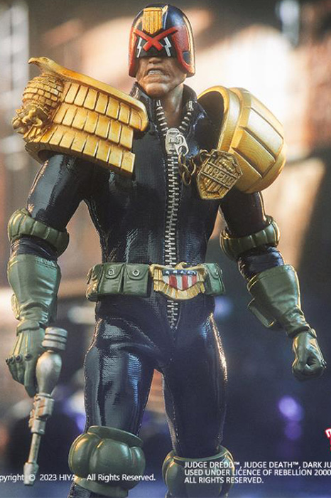Judge Dredd 1:12 Scale Exquisite Super | 2000 A.D. Judge Dredd | Hiya Toys