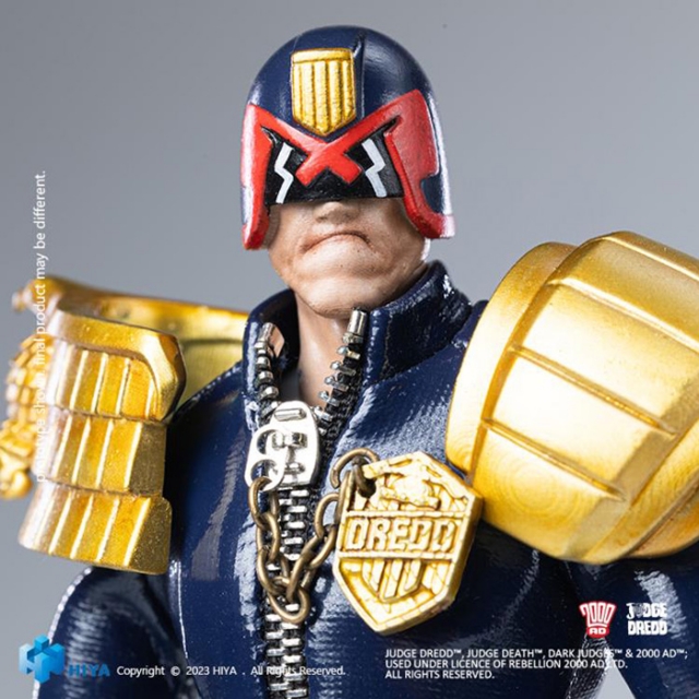 Judge Dredd 1:12 Scale Exquisite Super | 2000 A.D. Judge Dredd | Hiya Toys