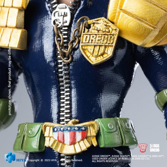 Judge Dredd 1:12 Scale Exquisite Super | 2000 A.D. Judge Dredd | Hiya Toys