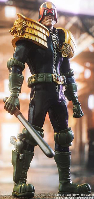 Judge Dredd 1:12 Scale Exquisite Super | 2000 A.D. Judge Dredd | Hiya Toys