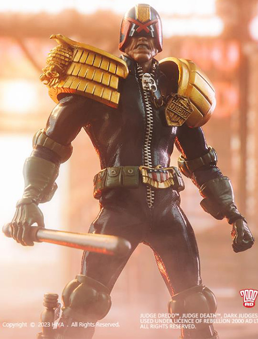 Judge Dredd 1:12 Scale Exquisite Super | 2000 A.D. Judge Dredd | Hiya Toys