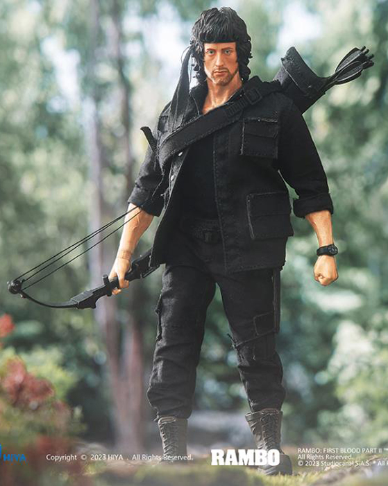 John Rambo 1:12 Scale Exquisite Super | First Blood Part II | Hiya Toys