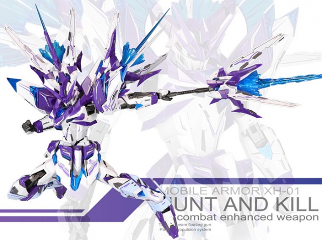 Mobile Armor XH-01 Falcon Soul Awakening Version 1/100 Scale Model Kit ...