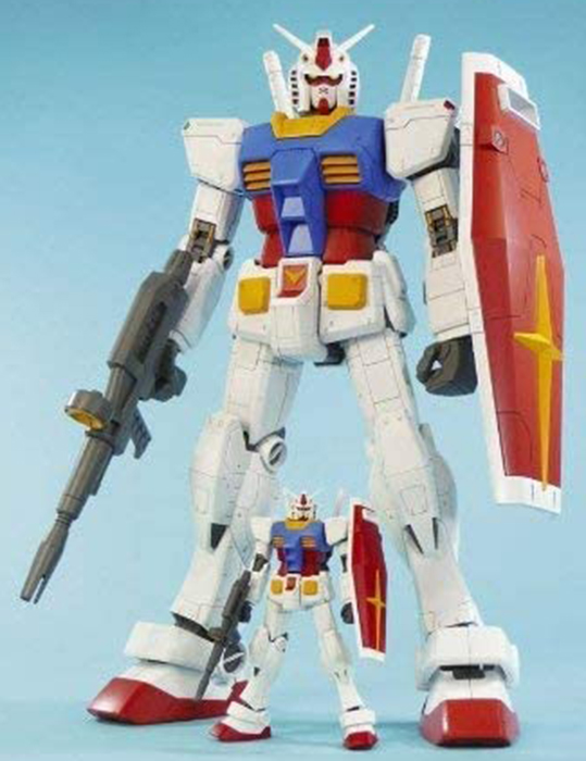 RX-78-2 Gundam Mega Size Model Kit 1/48 Scale | Mobile Suit Gundam ...