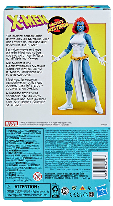 Marvel’s Mystique 6-Inch Scale | X-Men: The Animated Series | Marvel ...