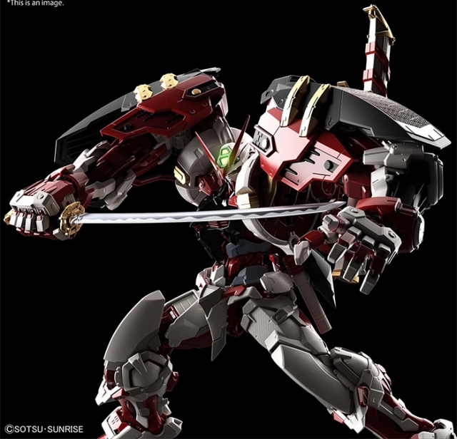 Gundam Astray Red Frame Powered Red Hi-Resolution Model Kit 1/100 Scale ...
