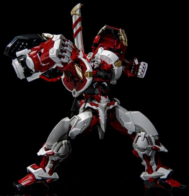 Gundam Astray Red Frame Powered Red Hi-Resolution Model Kit 1/100 Scale ...
